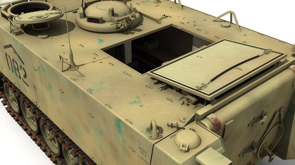 3d m2 m113 m113a3 version model
