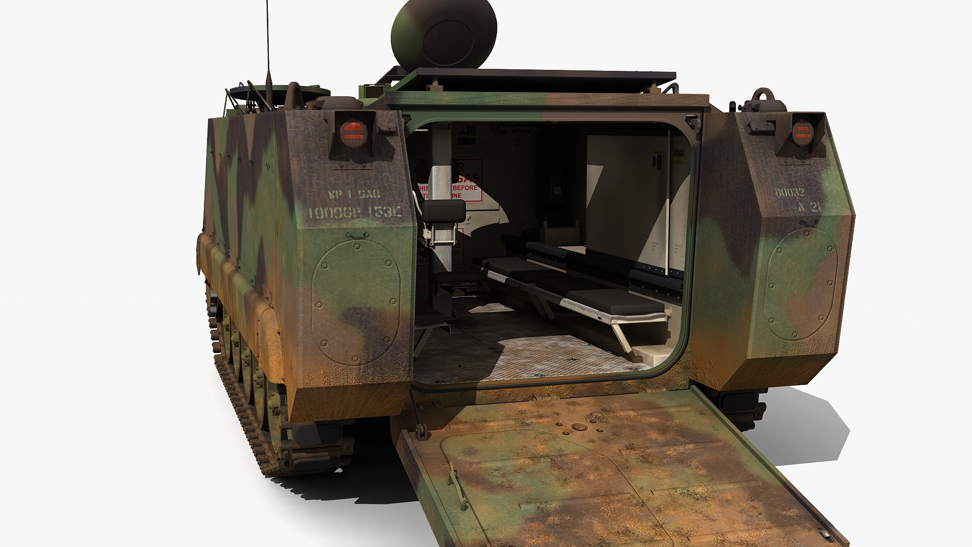 m2 m113 m113a3 3d max