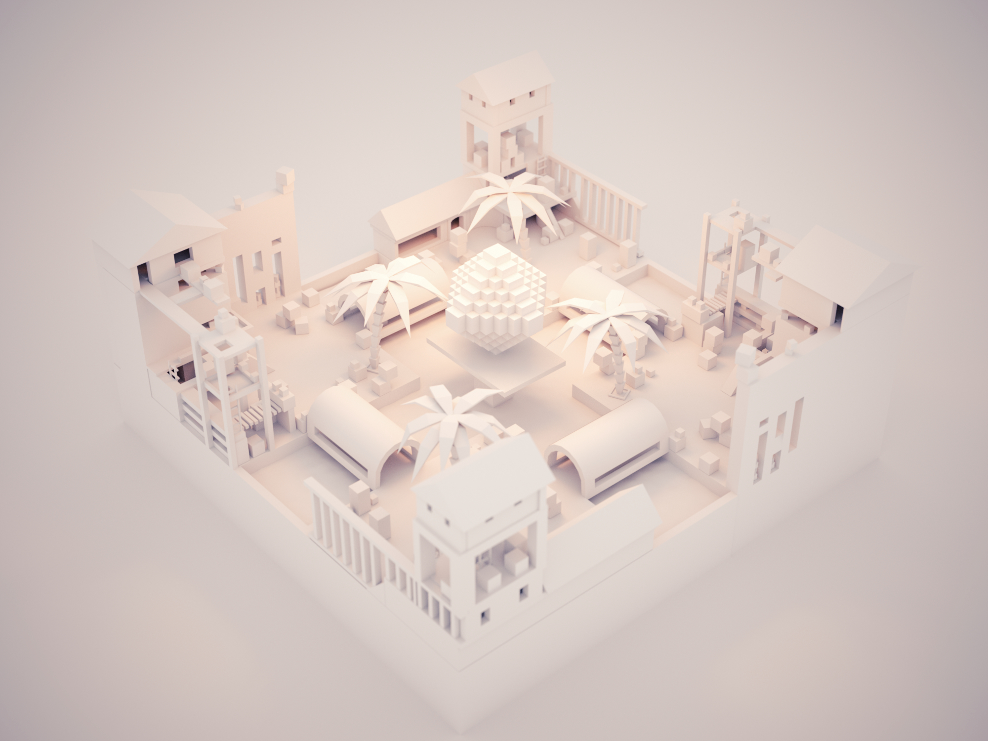 3d model template games