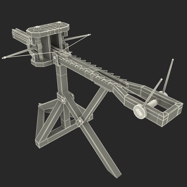 3d siege weapons model