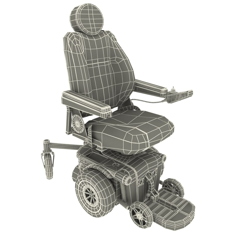 3d model wheelchairs v2