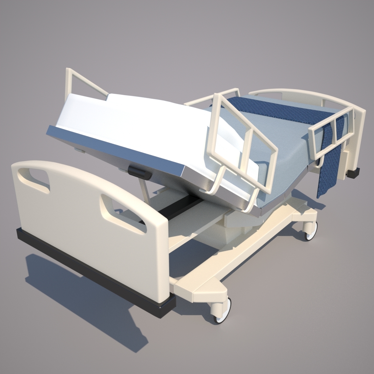 3d model hospital bed