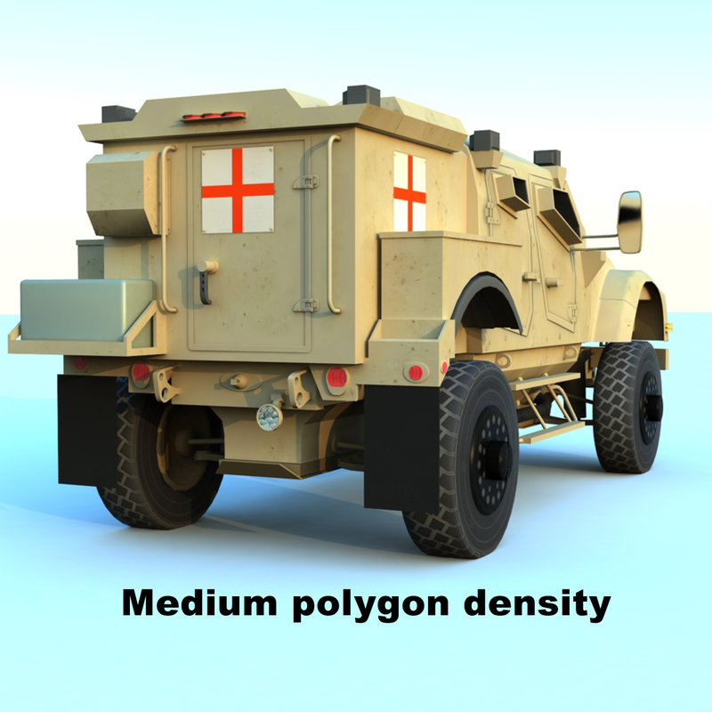 maya m-atv mrap military ambulance