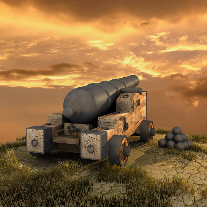 3dsmax cannon
