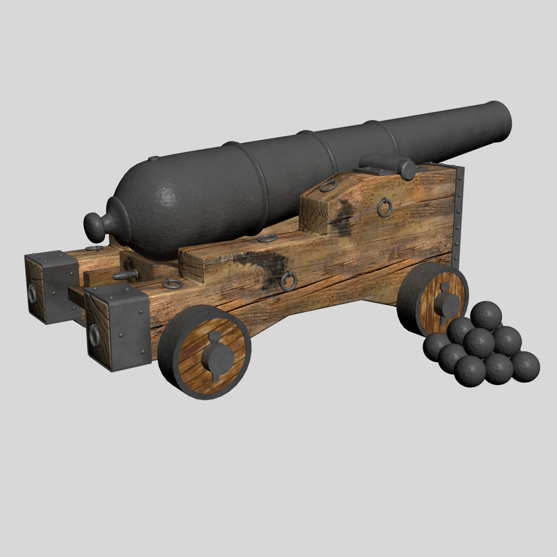 3dsmax cannon