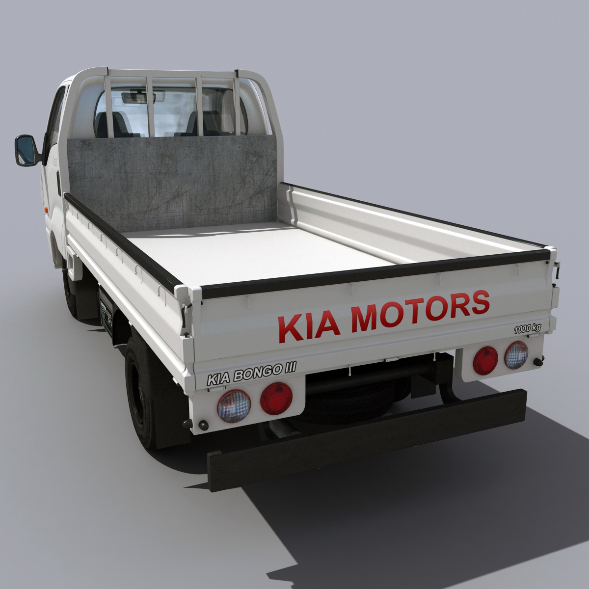 maya realistic kia bongo iii