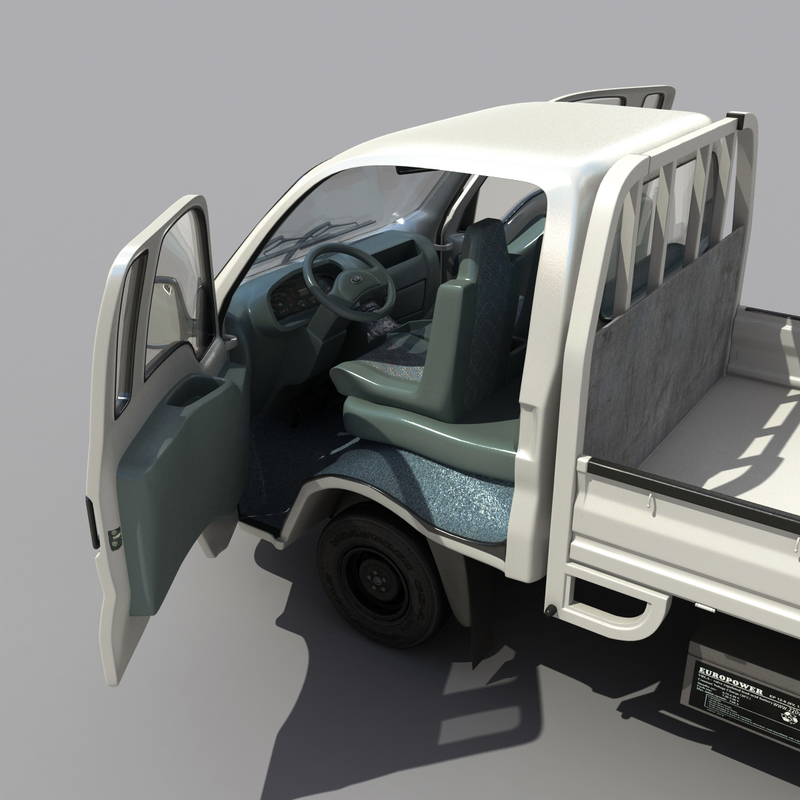 maya realistic kia bongo iii
