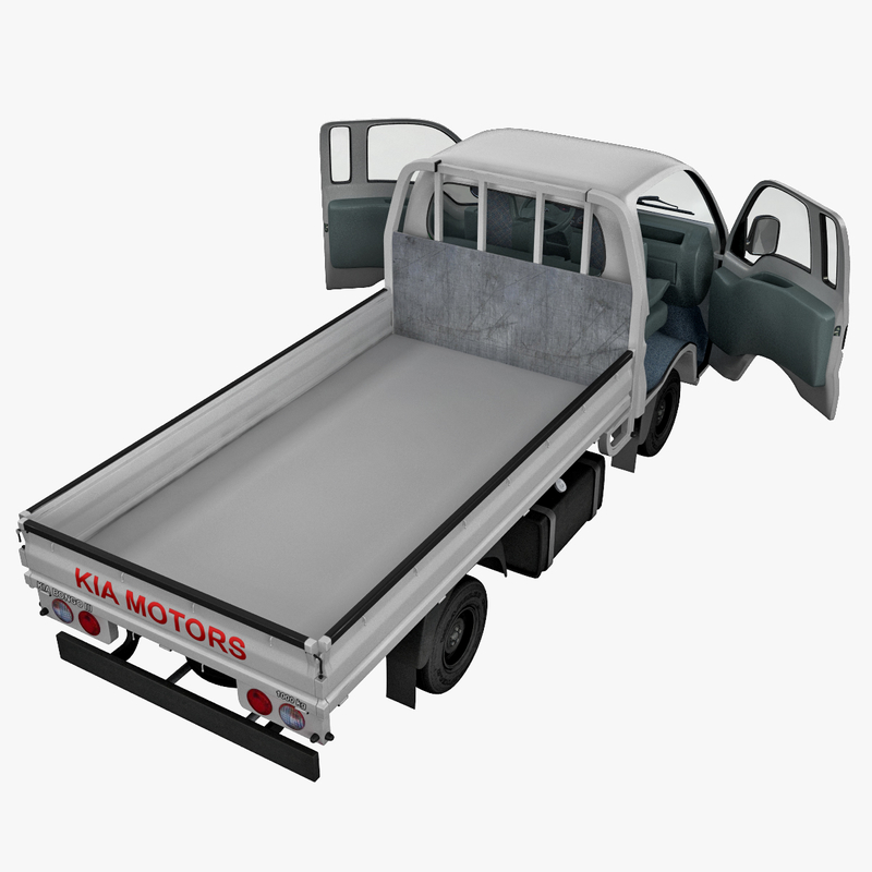 maya realistic kia bongo iii