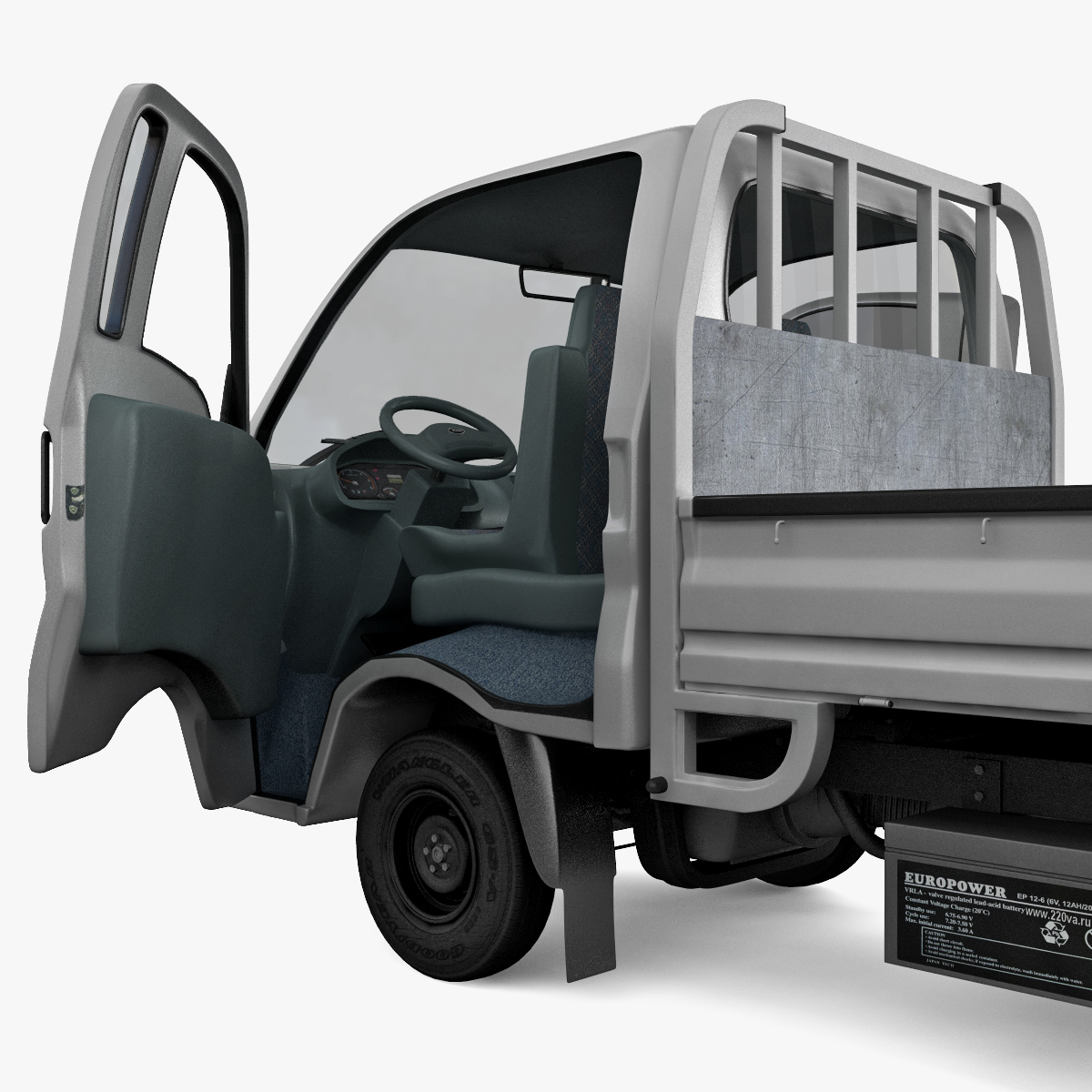 maya realistic kia bongo iii