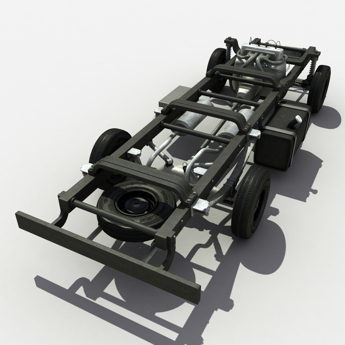 maya realistic kia bongo iii