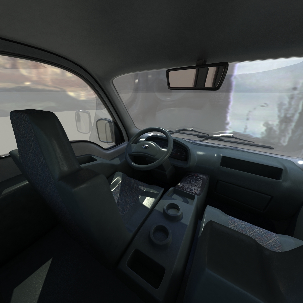 maya realistic kia bongo iii