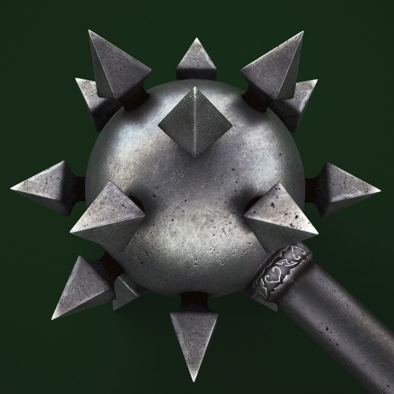 xsi medieval maces v3