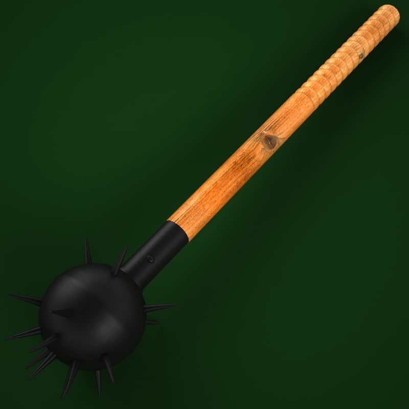 xsi medieval maces v3