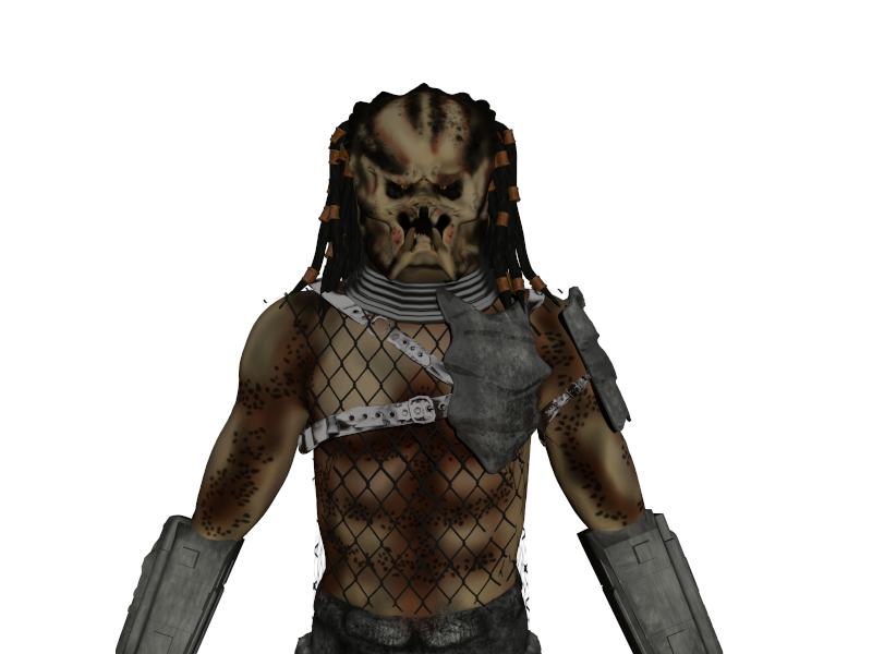 predator 3d max