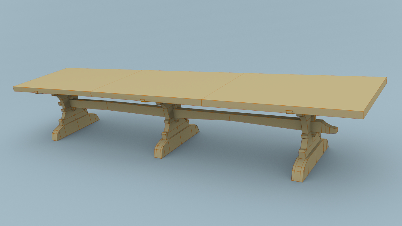 medieval style table blend