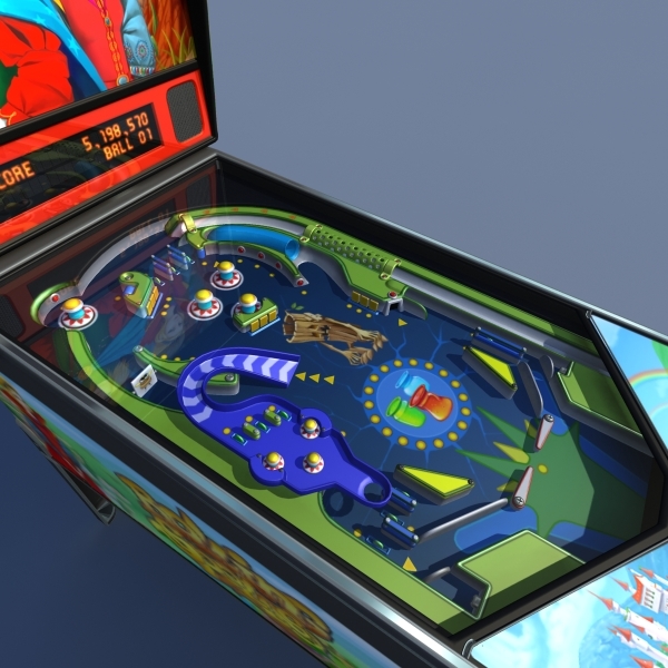 3D Pinball Models | TurboSquid