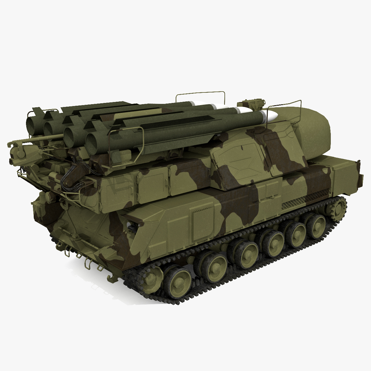 3d buk missile sa-17 grizzly