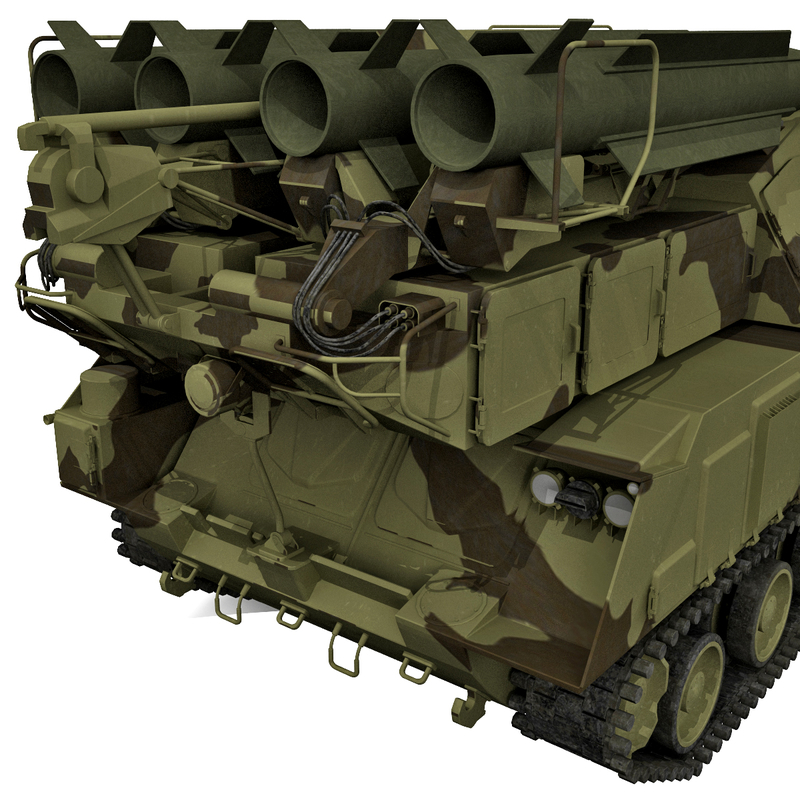 3d buk missile sa-17 grizzly