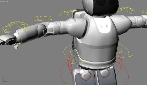 3ds max robots v2