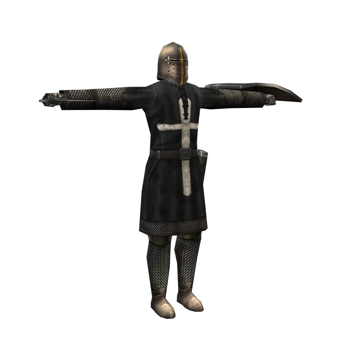 historically knight games 3d model