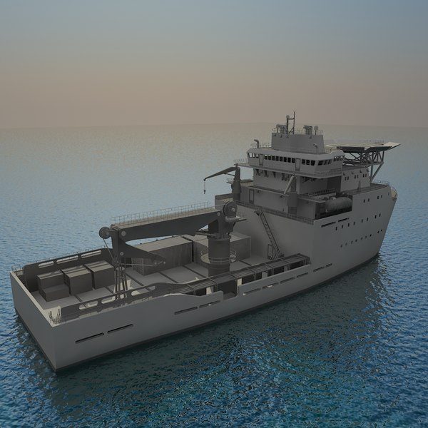 3d multipurpose support vessel