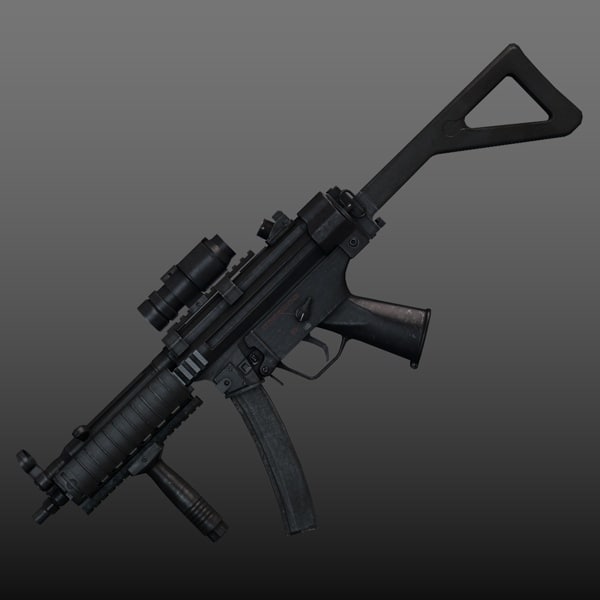 mp5 ras 3d model