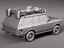 3d model range rover camel trophy