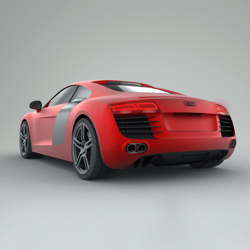 modelo 3d Audi r8 - TurboSquid 617221