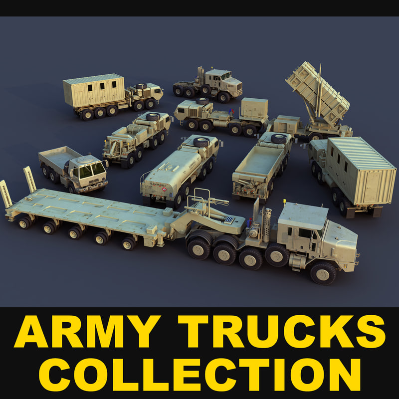 3d army trucks