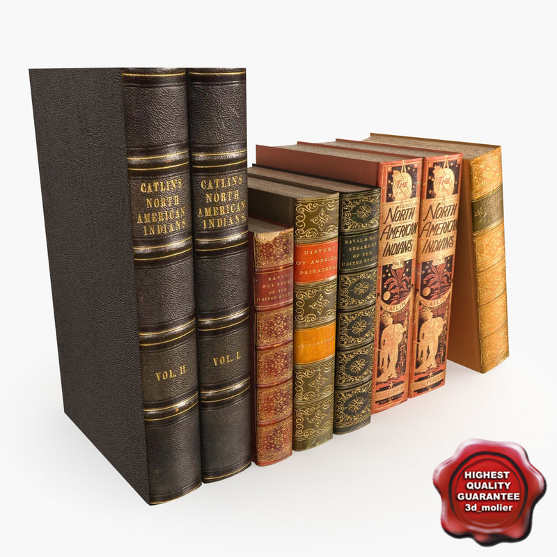 3d model books v3