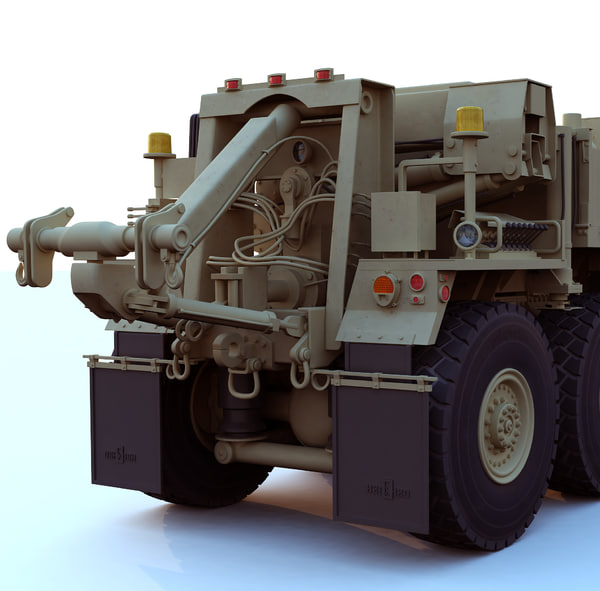 hemtt army trucks 3d model