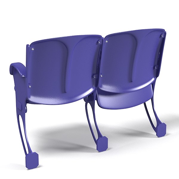 stadium arena chair 3d fbx