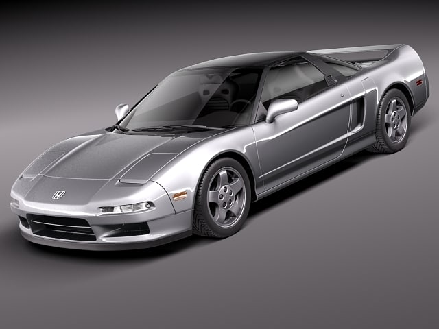 honda nsx 1990 sport coupe 3ds