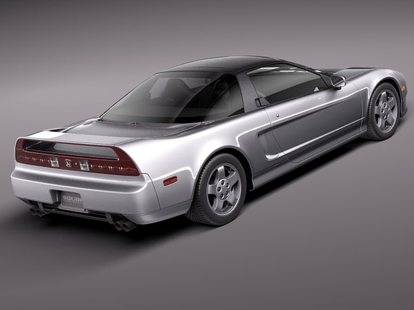 honda nsx 1990 sport coupe 3ds