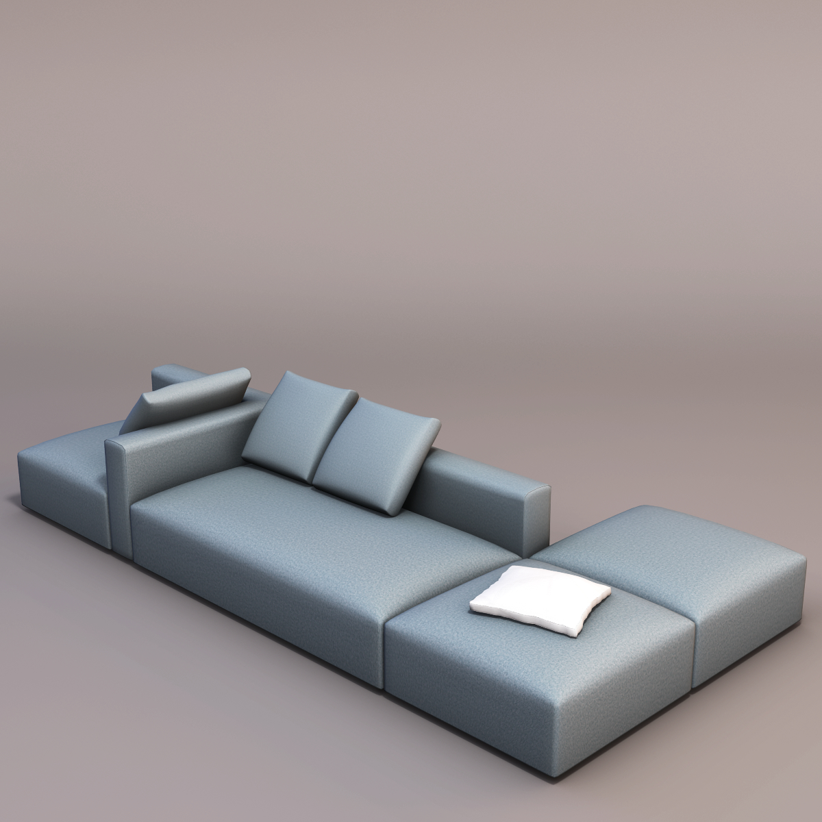 3d lounge sofa model