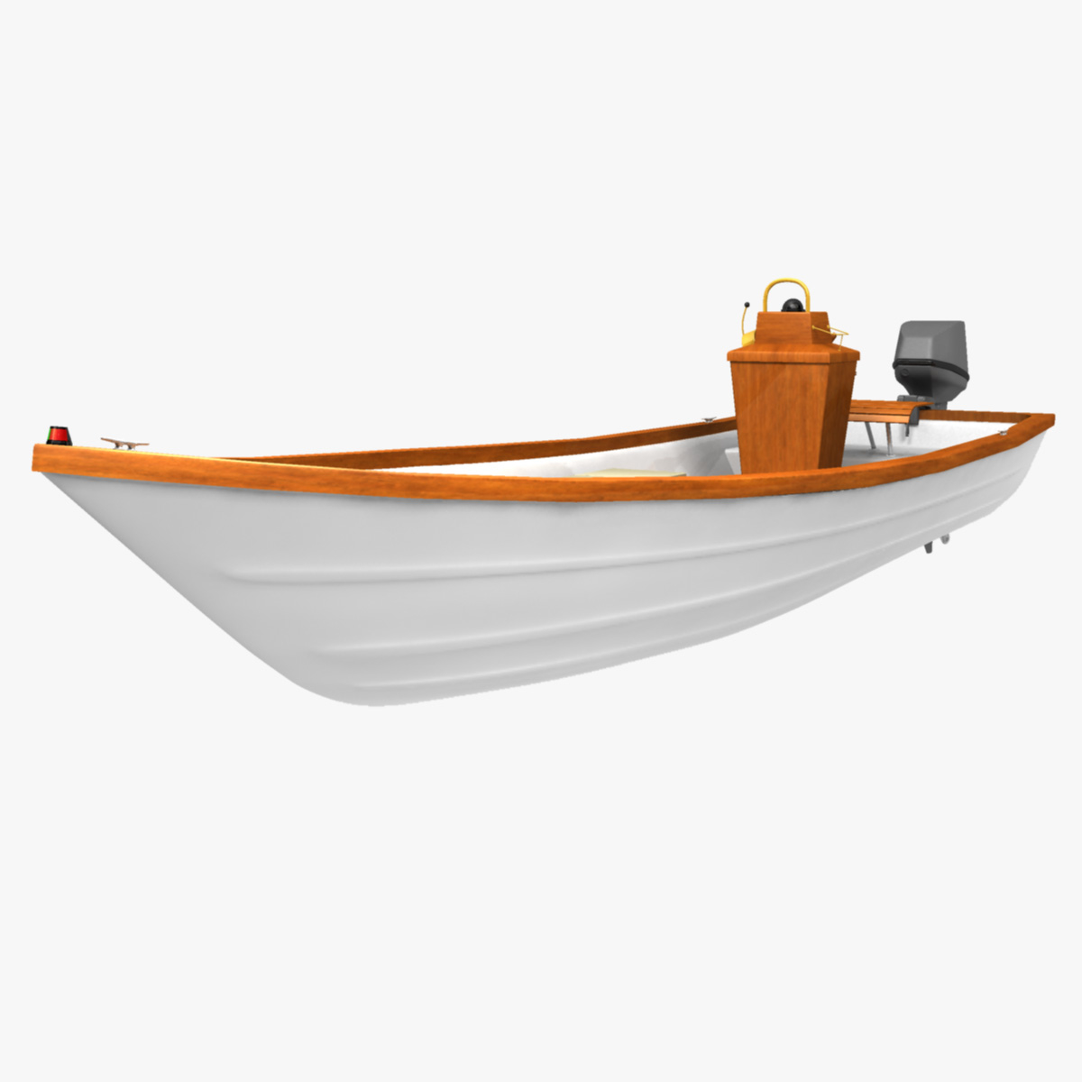 modelo 3d Esquife de mar - TurboSquid 618370