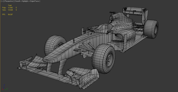 2011 renault r31 3d model