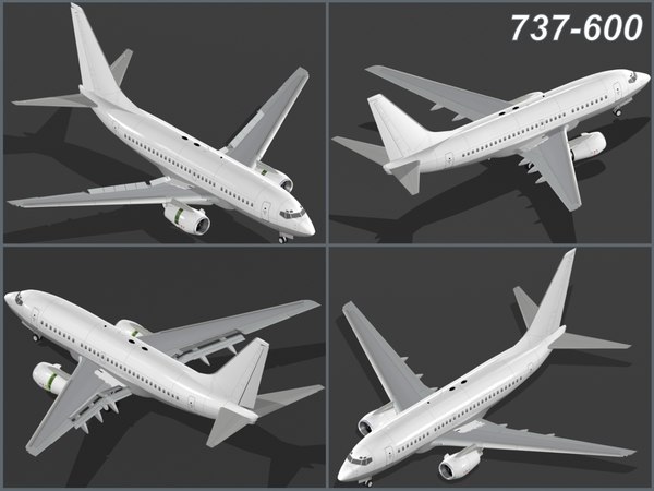 boeing 737 generation 3d model