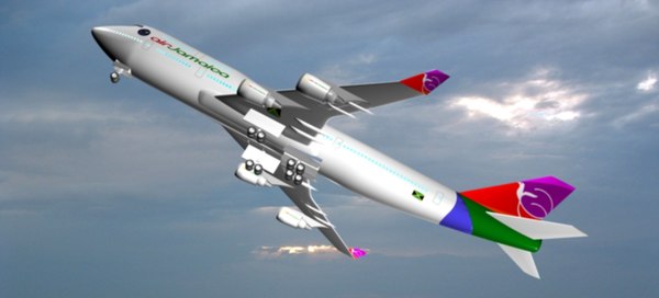 3d model boeing 747 400