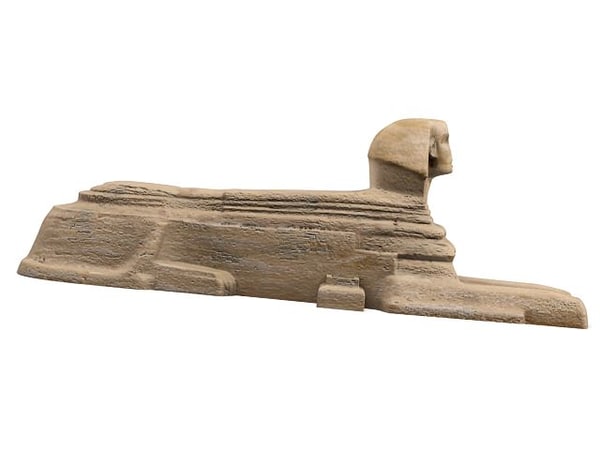 3d model sphinx landmark