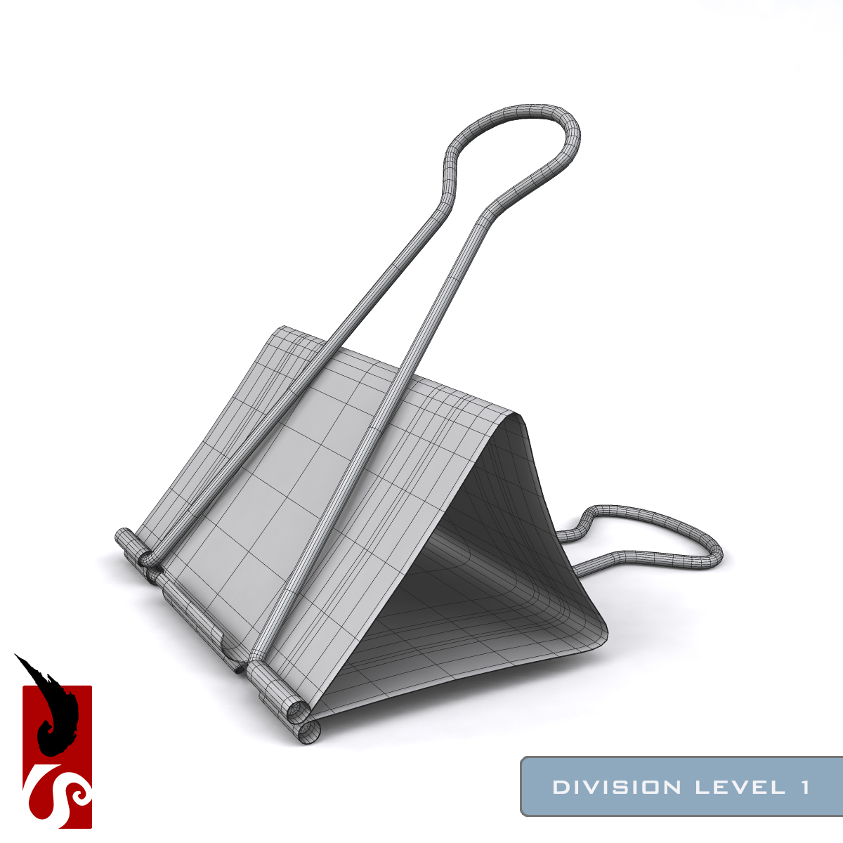 black binder realistic 3d fbx