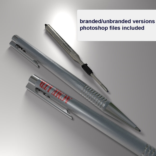 Free Pen 3D Models for Download | TurboSquid