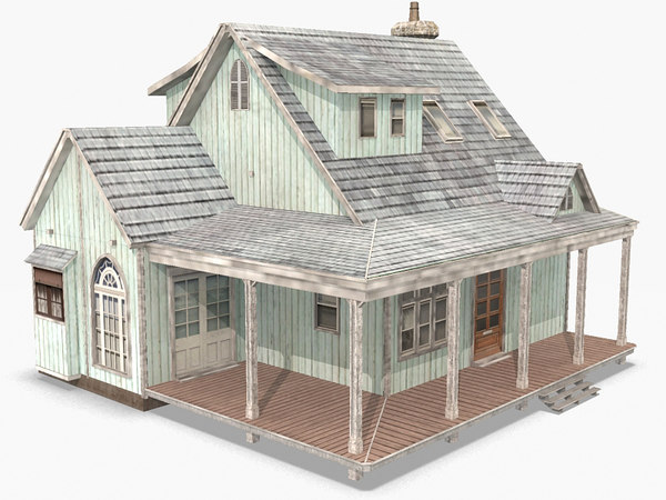 3d cottage houses
