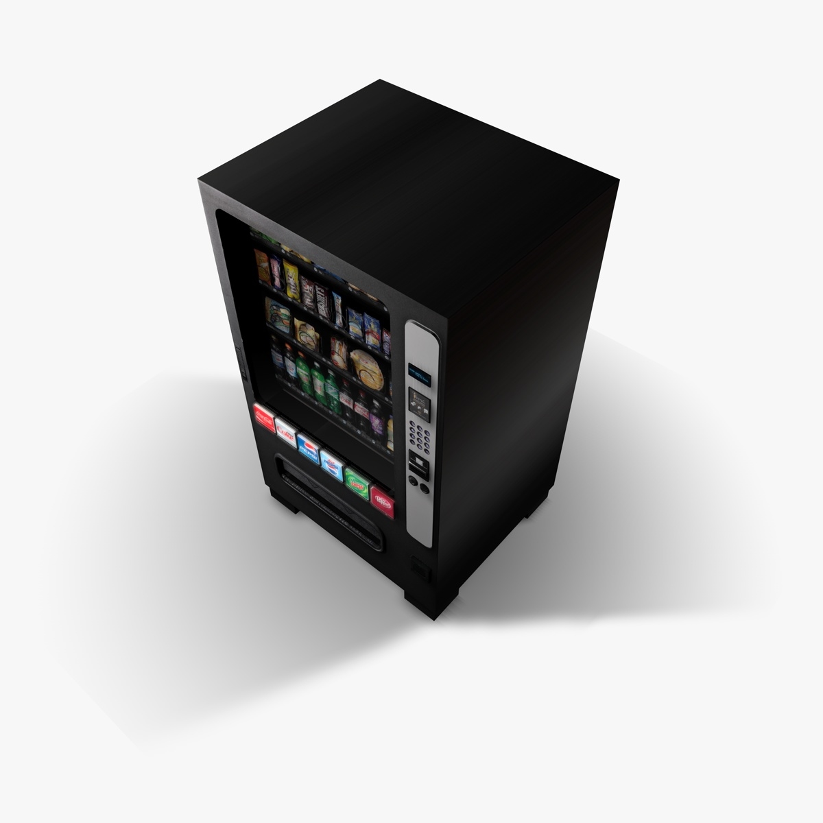 vending machine 3d c4d