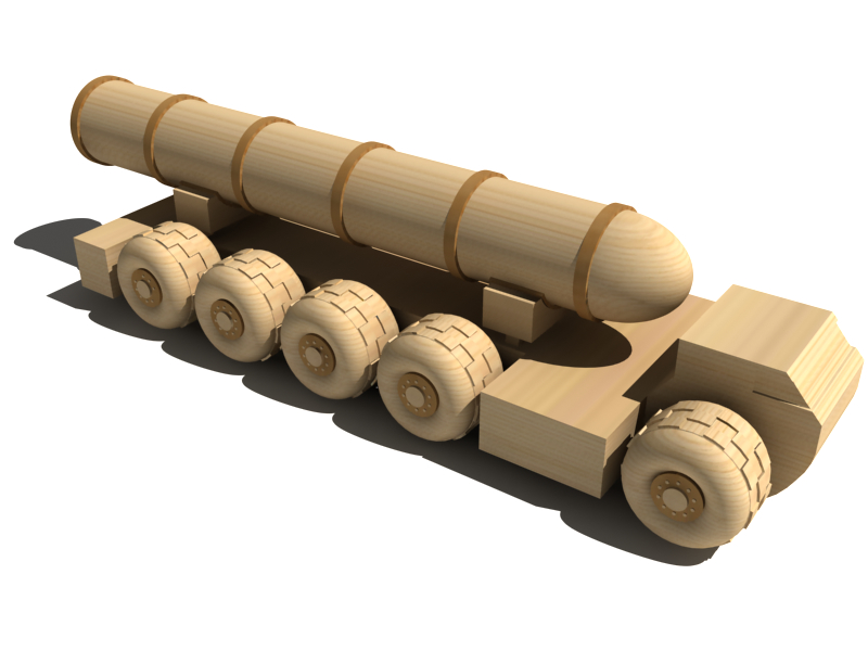 max wooden military balistic rocket launcher