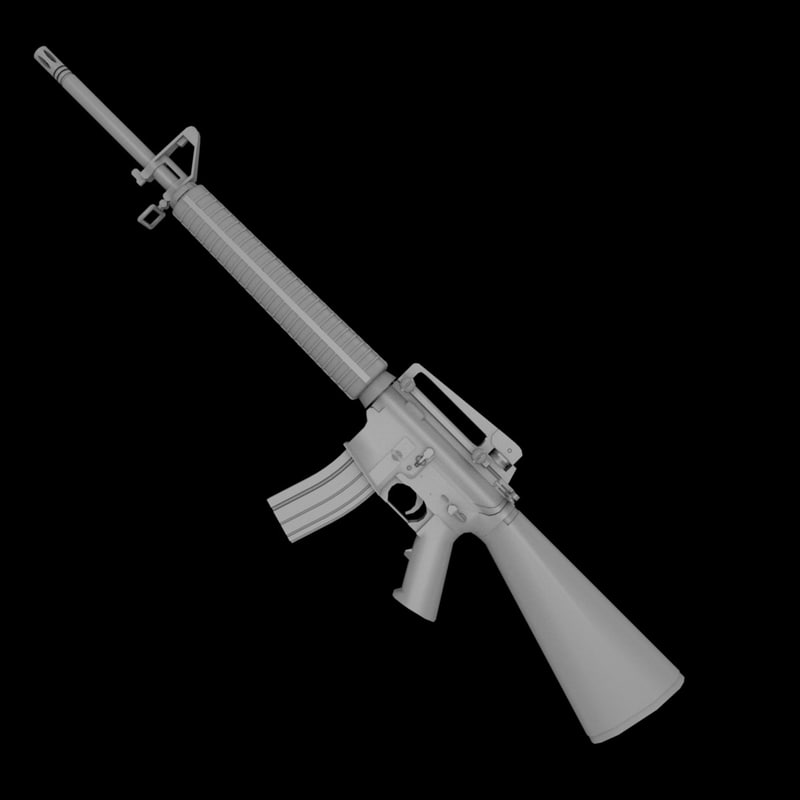 m16a3 rifles assault m16 3d lwo