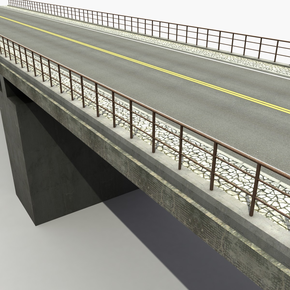 3d model overpass bridge