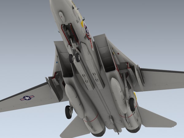 f-14a tomcat vf-21 3d max