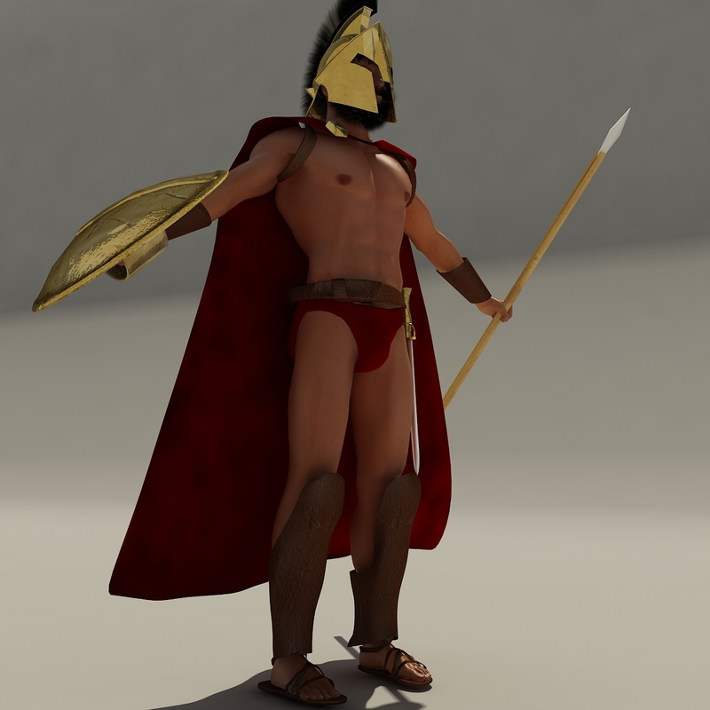 3d king leonidas