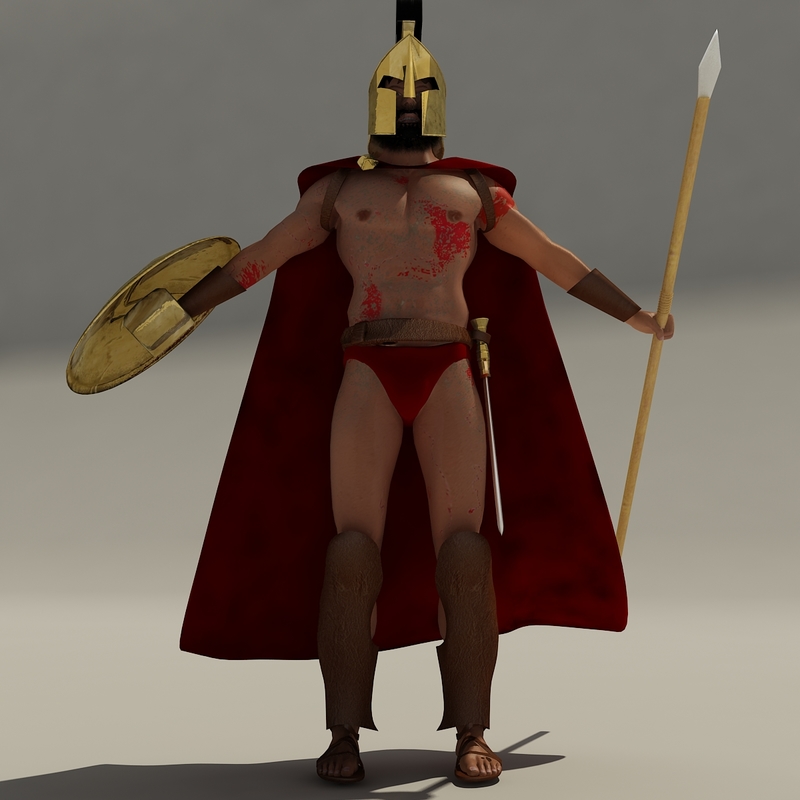 3d king leonidas